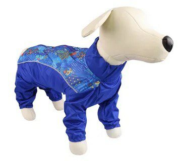 Дождевик для собак Dezzie Пудель средний мальчик болонь 42*69*46cм.