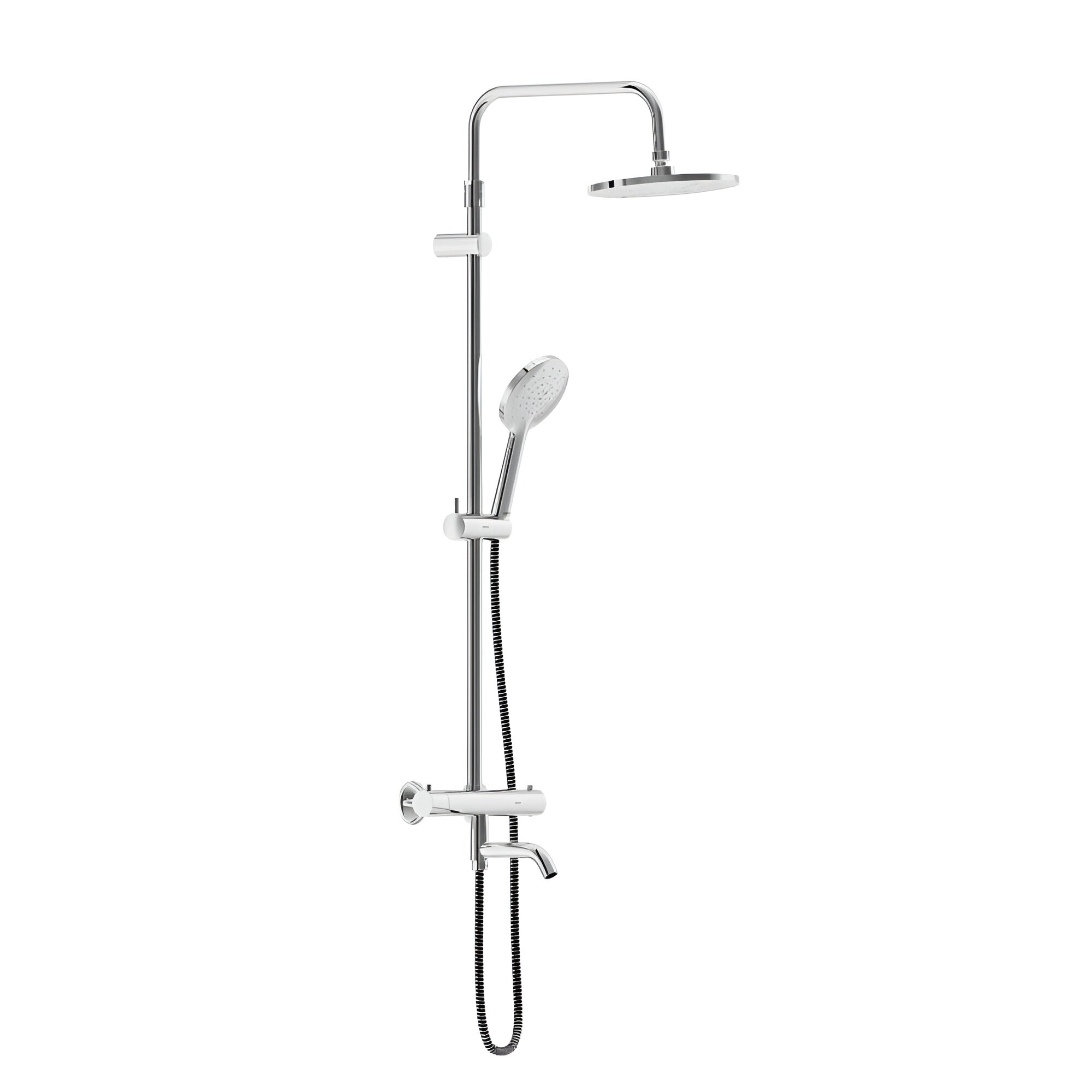 Душевая система c термостатом Damixa Jupiter 977810000, хром