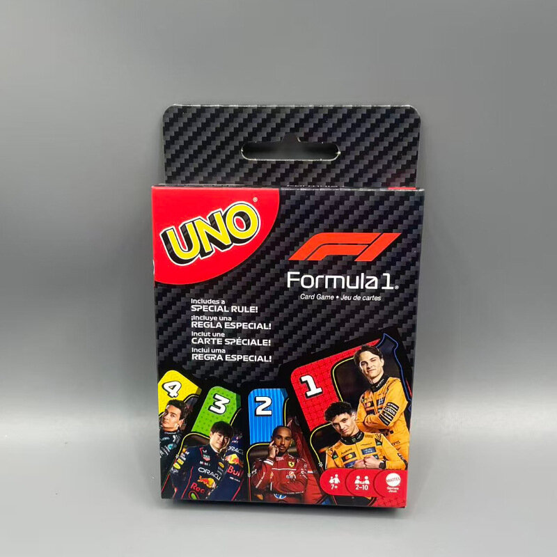 Горячая распродажаКарточная игра Mattel UNO: настольное развлечение для вечеринок, многопользовательская официальная игра UNO, интерактивные игральные карты.