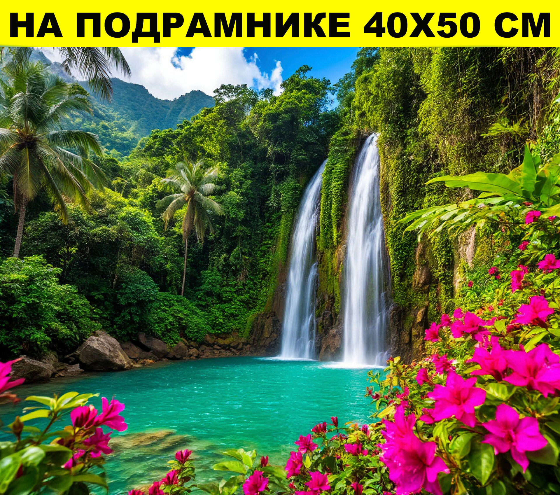 Постер на стену 40х50 на подрамнике пейзаж постеры большие, картина интерьерная на стену