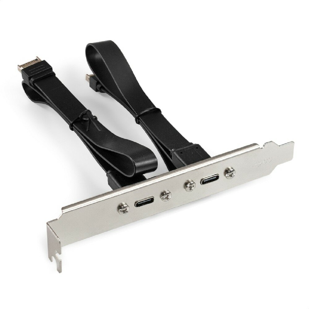 Планка USB ExeGate EX298297RUS, портов - 2