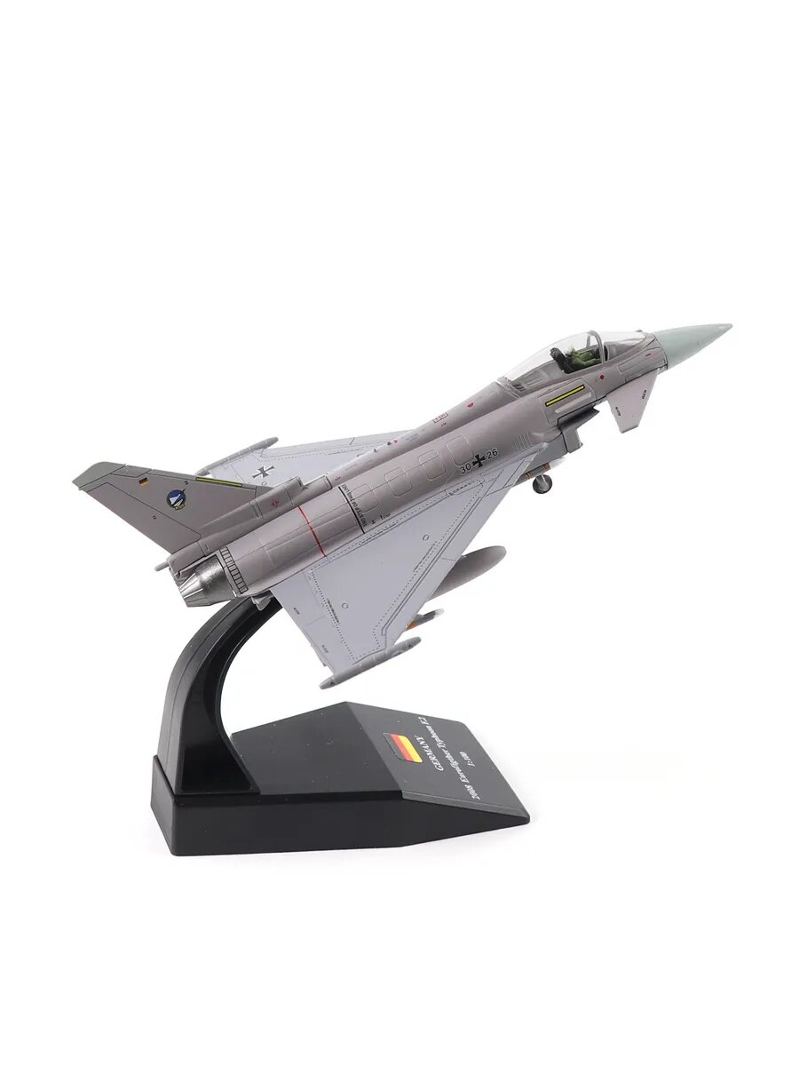 Модель самолета Eurofighter Typhoon 1/100 металл Германия