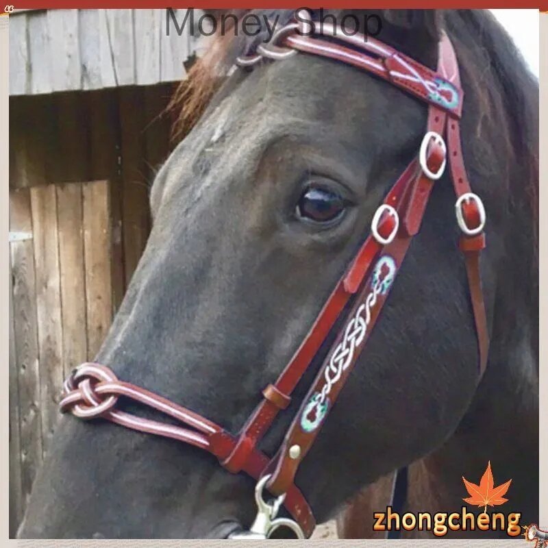 Съемная уздечка для лошади, регулируемый кожаный ремень для лошадиных вожжей, аксессуары для конного спорта с мягкой подкладкой и одной щечной пряжкой для тренировочного матча и многого другого