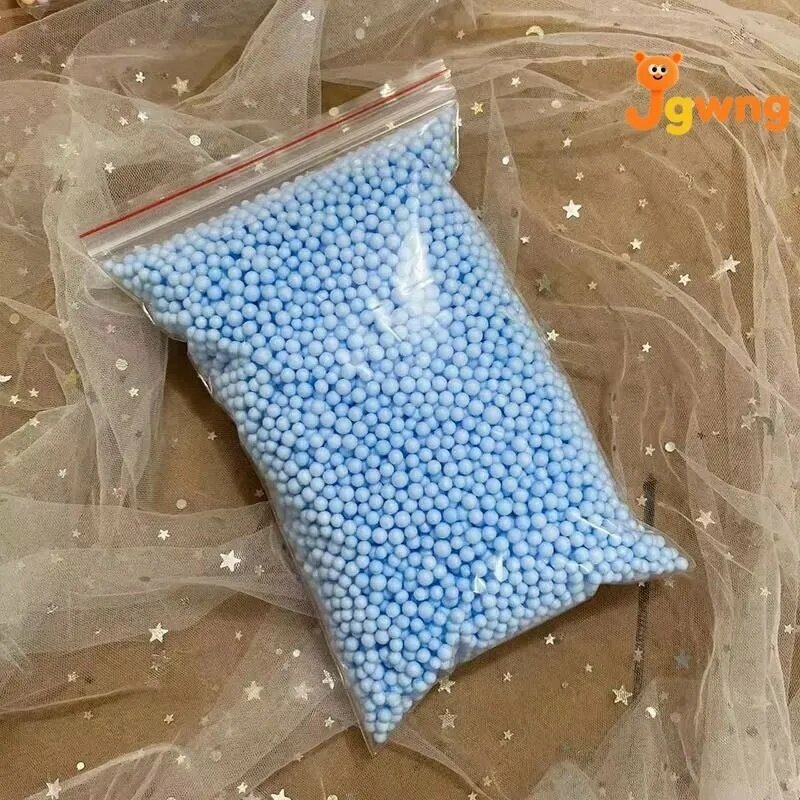 Наполнитель для подарков "Макорон" - Разноцветные пенопластовые шарики для DIY