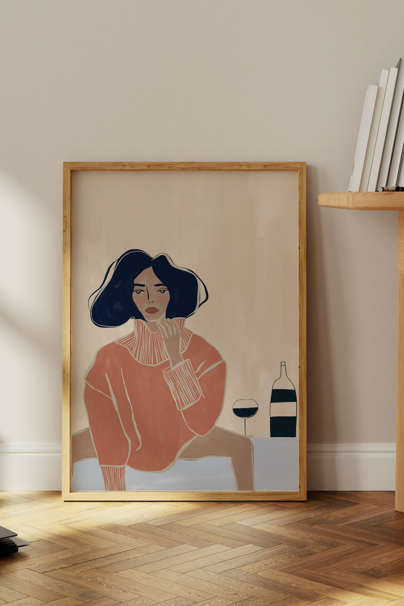 Плакат H&M Ivy Green Illustrations "It's A Mood", бумага, 50x70 см