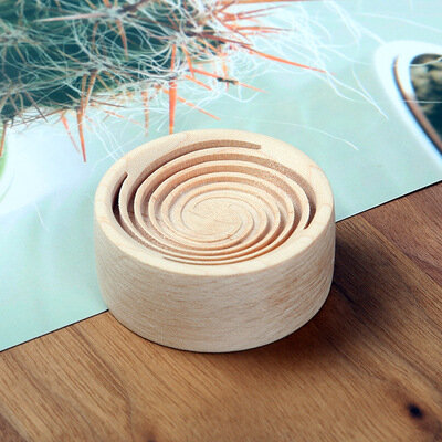 Деревянный диффузор для дома и автомобиля, портативный безогневой ароматерапевтический диффузор из массива дерева для эфирных масел, подарок.