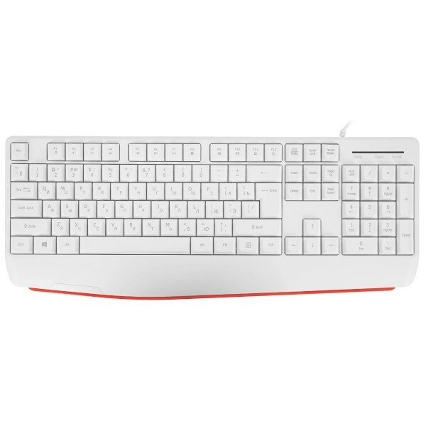Клавиатура Defender Atom HB-546 проводная. USB. белый