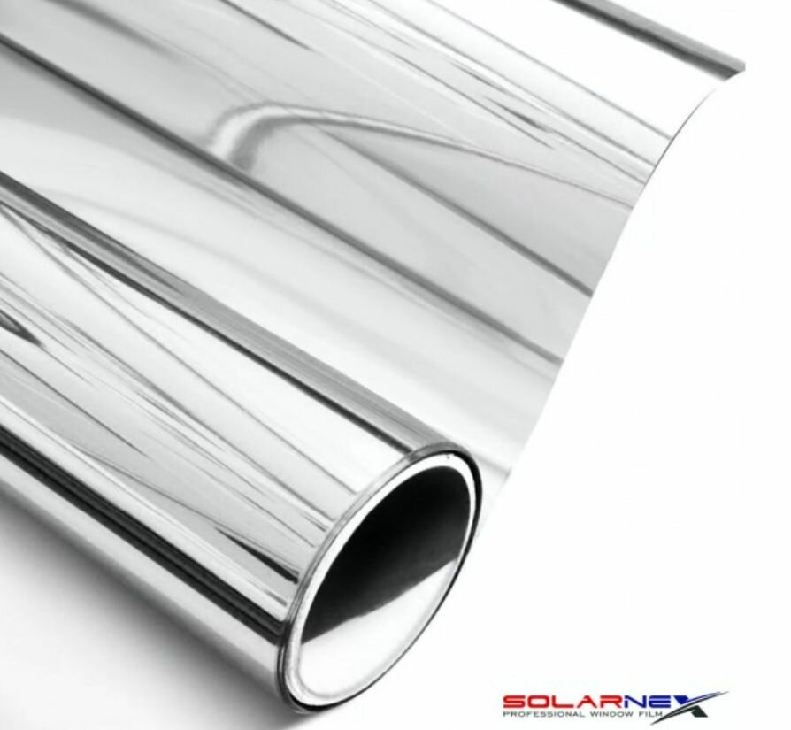 Архитектурная пленка для окон Solarnex COMMERCIAL SILVER 05% серебро