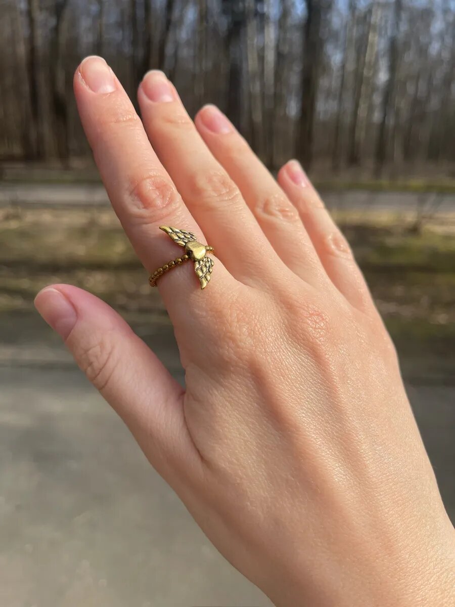 Кольцо, гематит