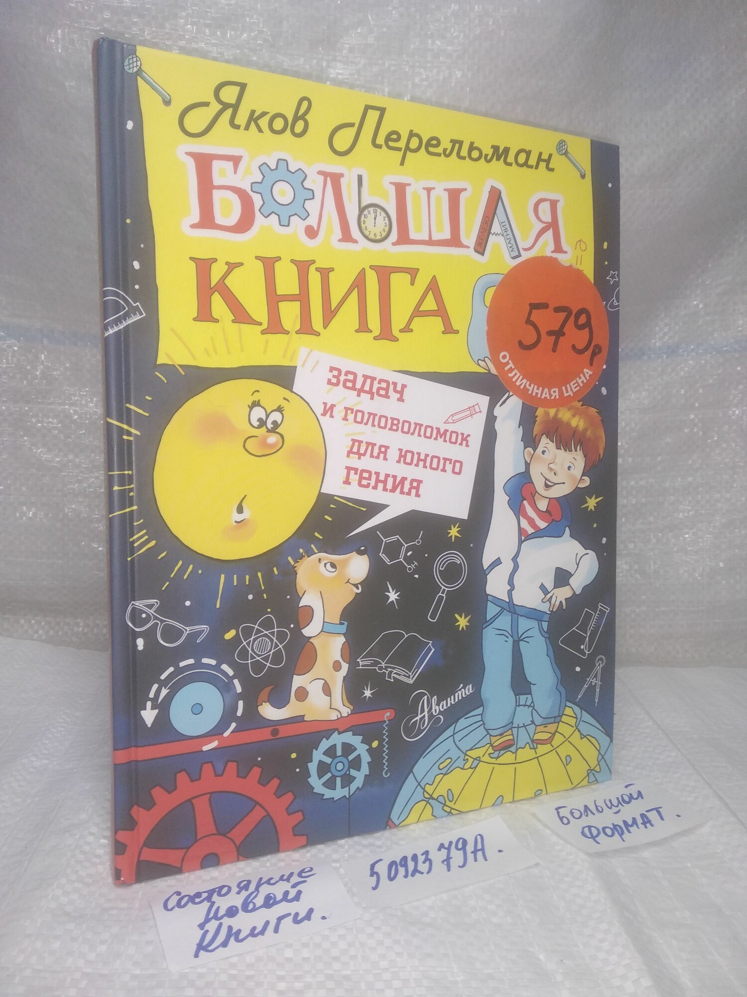 Большая книга задач и головоломок для юного гения. Яков Перельман