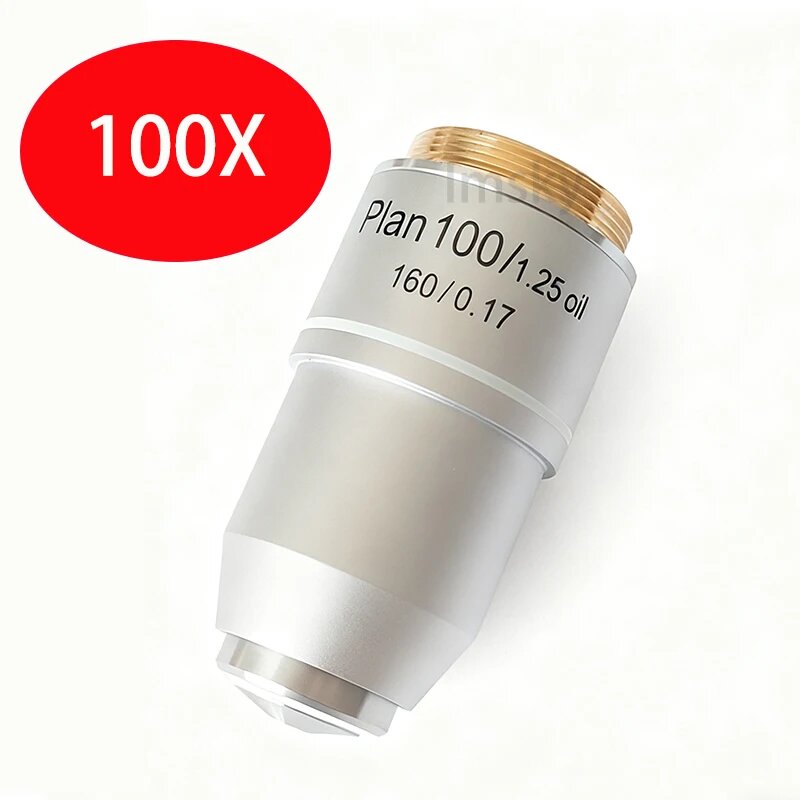 Объектив микроскопа Plan 100/1.25 oil