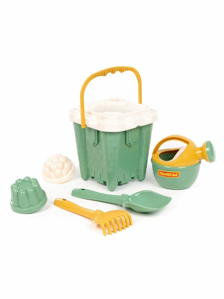 Песочный набор Ведро-замок Полесье
