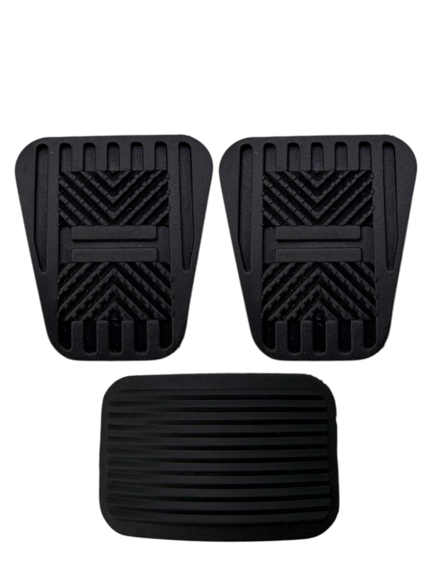 Накладки на педали для Лада Калина, Гранта, Приора / 2110 - 2112, 3 шт. газ, тормоз, сцепление