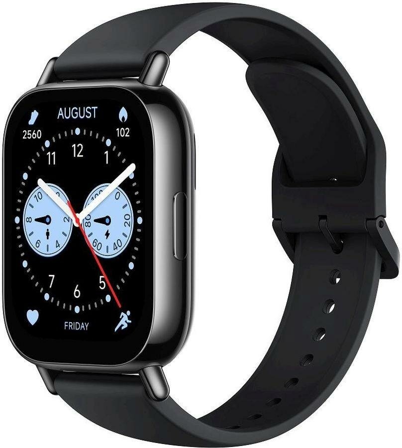 Смарт-часы XIAOMI Redmi Watch 5 Lite, 1.96" AMOLED, корпус черный, ремень черный, размер браслета 135-205 мм (BHR8789GL)