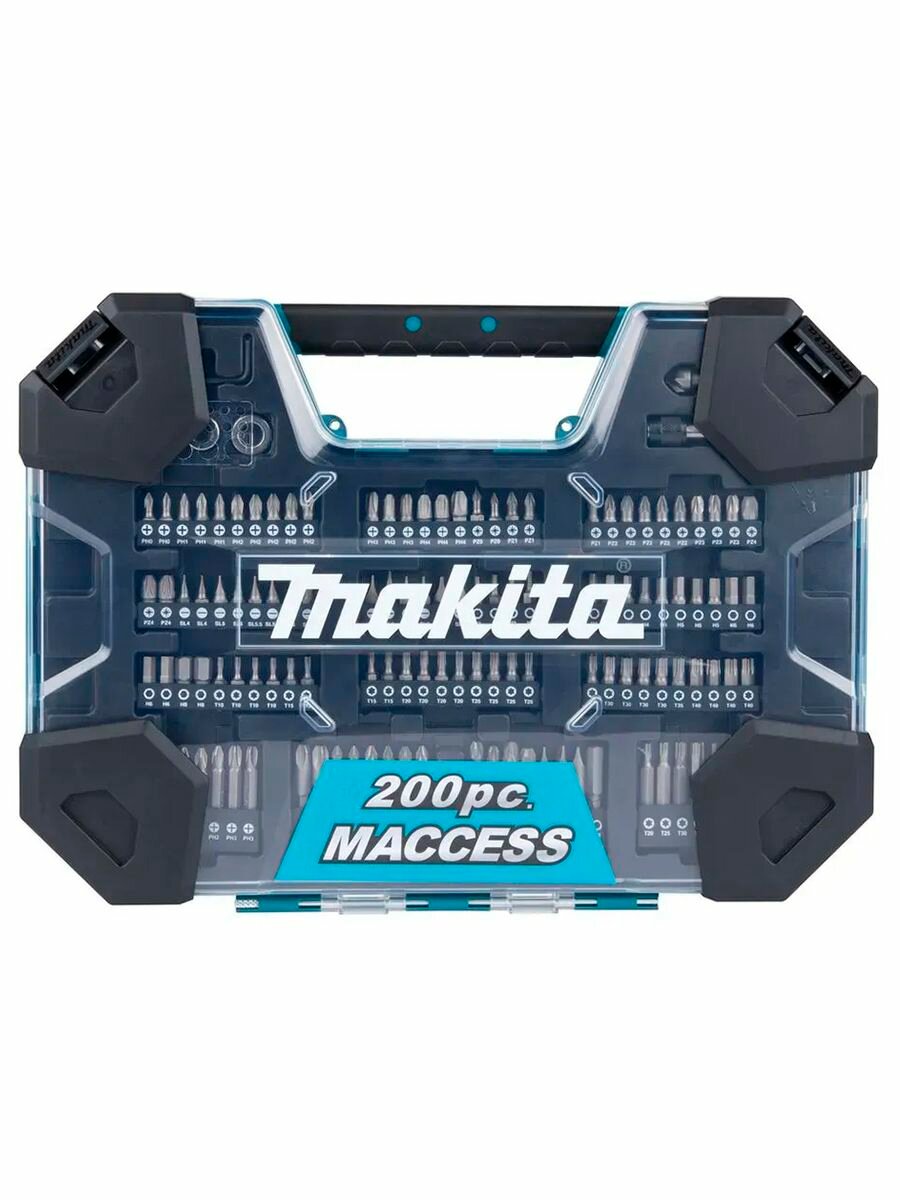 Набор ручного инструмента и оснастки Makita MACCESS 200шт, E-2261