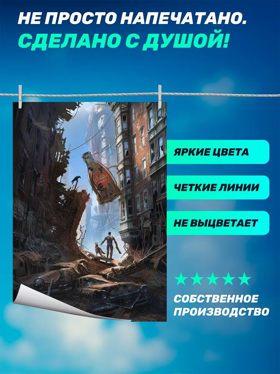 Постер на стену Fallout — фото 1
