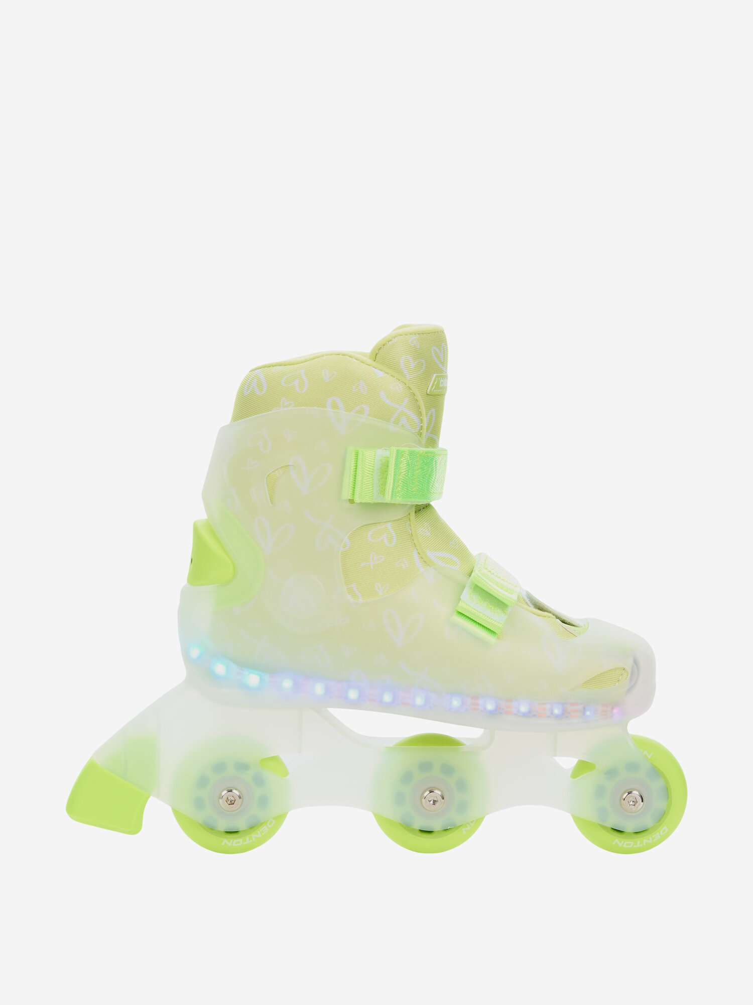 Роликовые коньки детские Denton LED