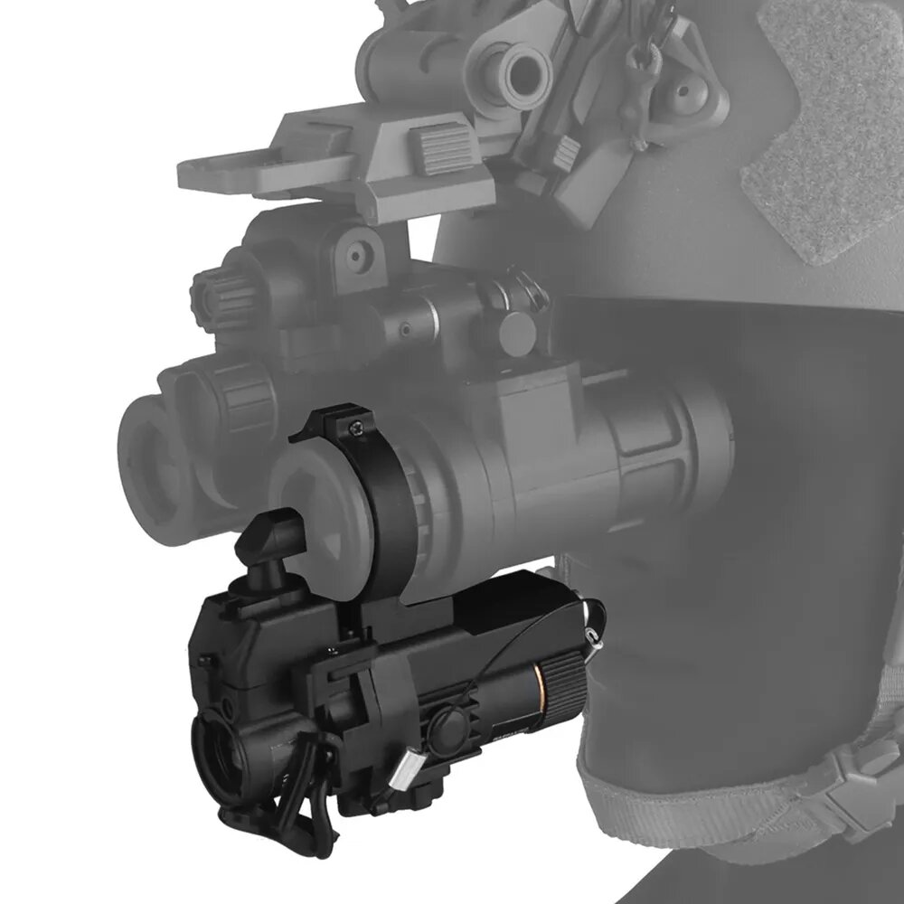 Модель прицела HL-ACC-74-BK для страйкбольного оружия с возможностью крепления на PVS-14