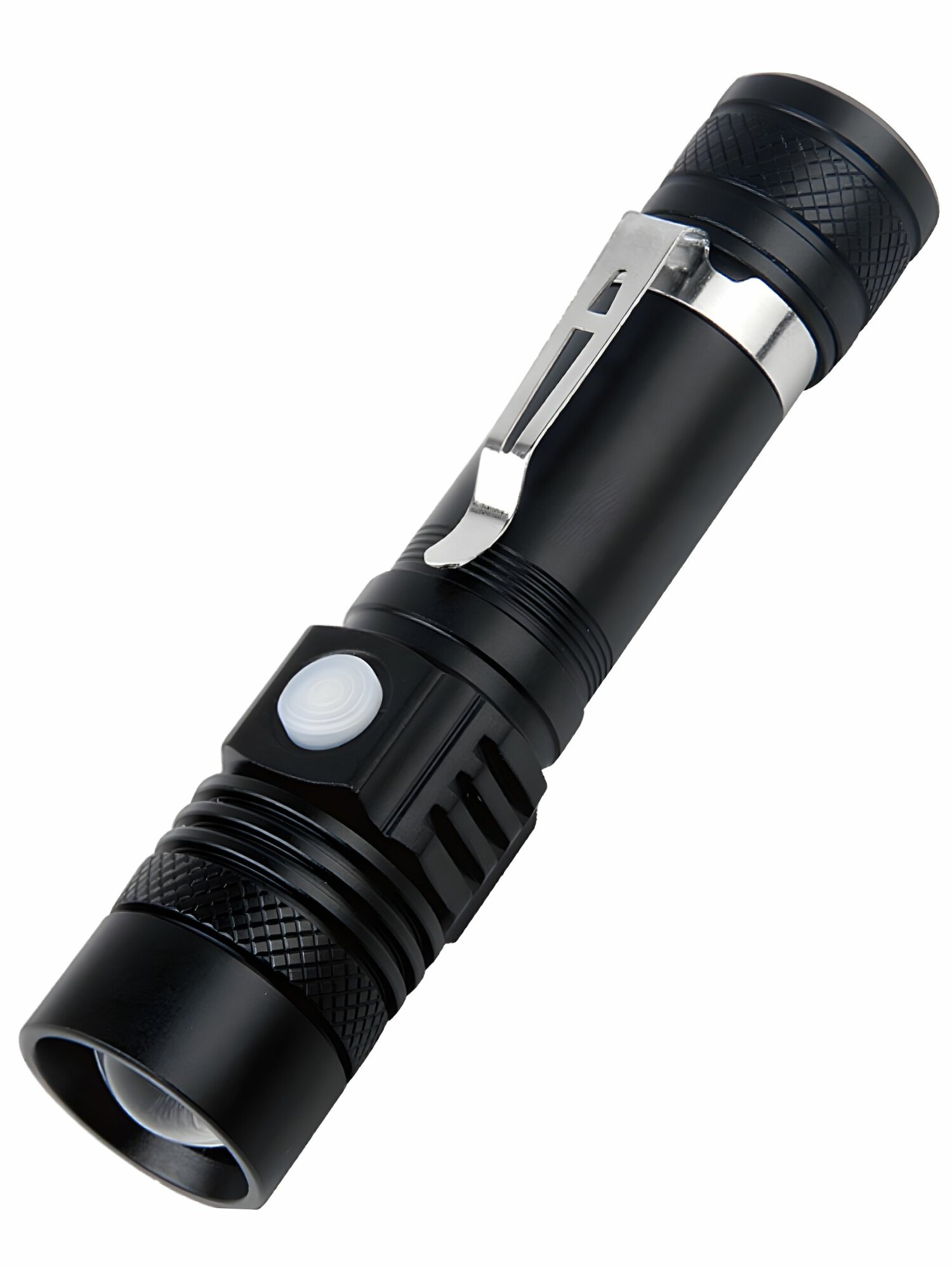 Фонарь светодиодный Огонь H-605R-PM10-TG Zoom, 2 режима (красный свет)