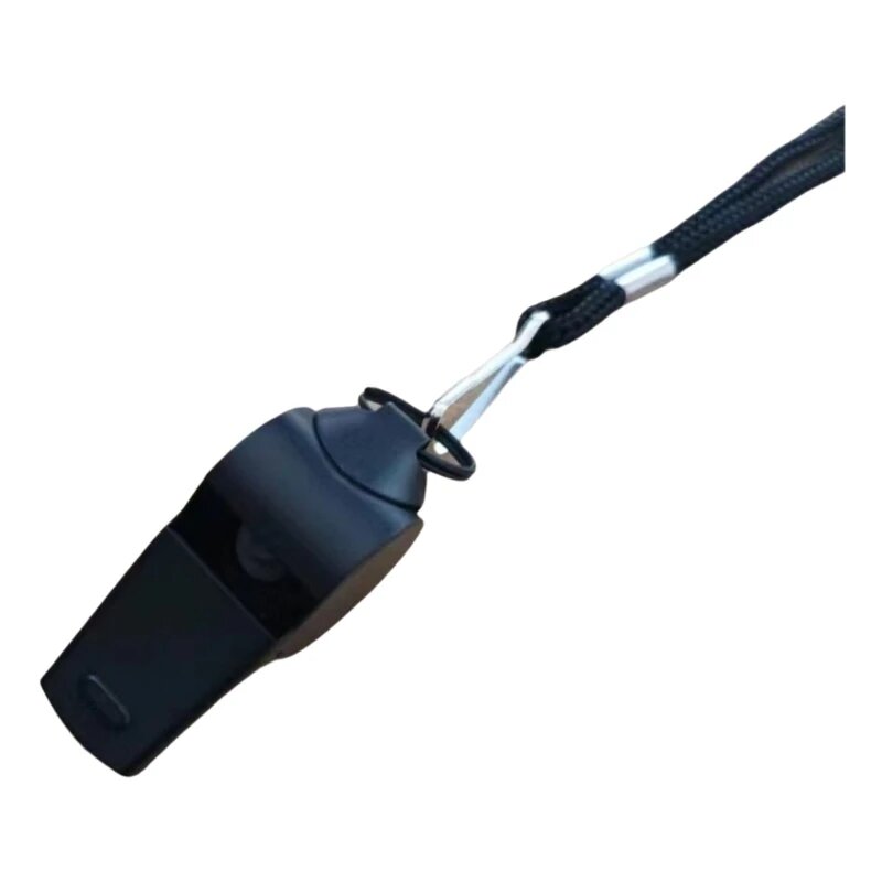 Стальной спортивный свисток OOTDTY Черный, Black