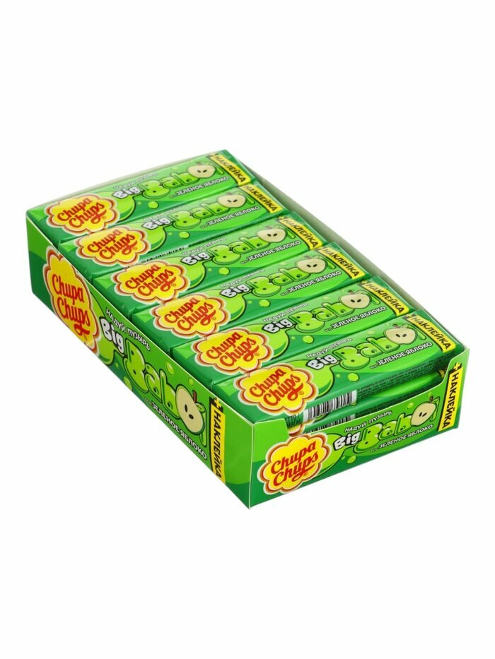 Жевательная резинка Chupa-Chups big babol Яблоко 20 г