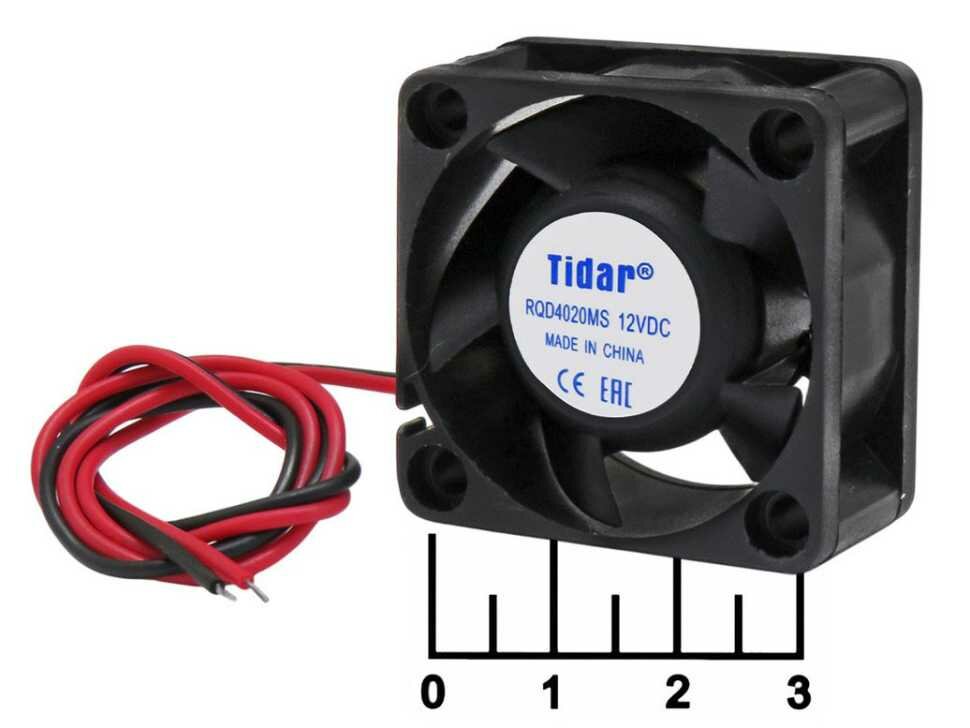 Вентилятор 12V 0.15A 40*40*20мм RQD-4020MS