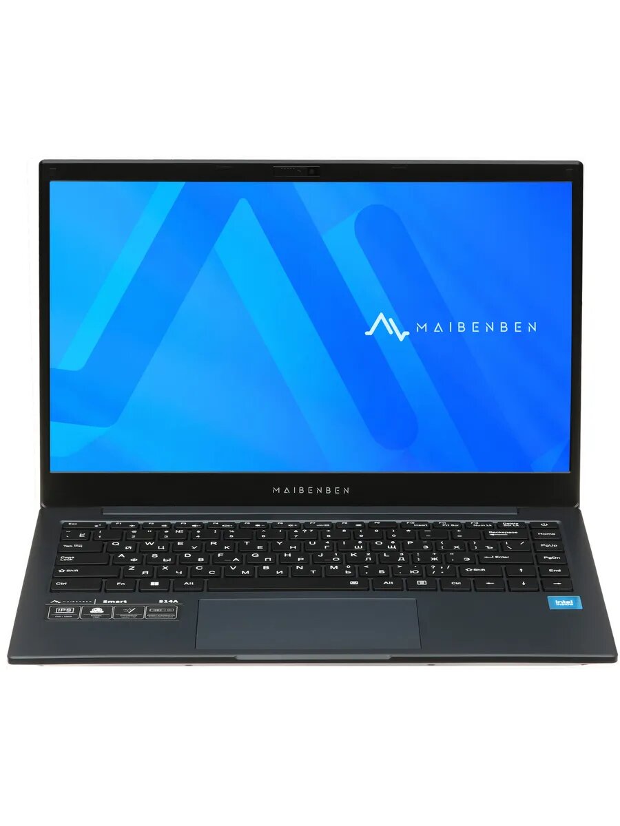 Ноутбук Maibenben S14A-R545UM (S14A-R545UMB1SLURE0) 14"/AMD Ryzen 5 Pro (Ghz)/8192Mb/SSD 512Gb/AMD Radeon/синий