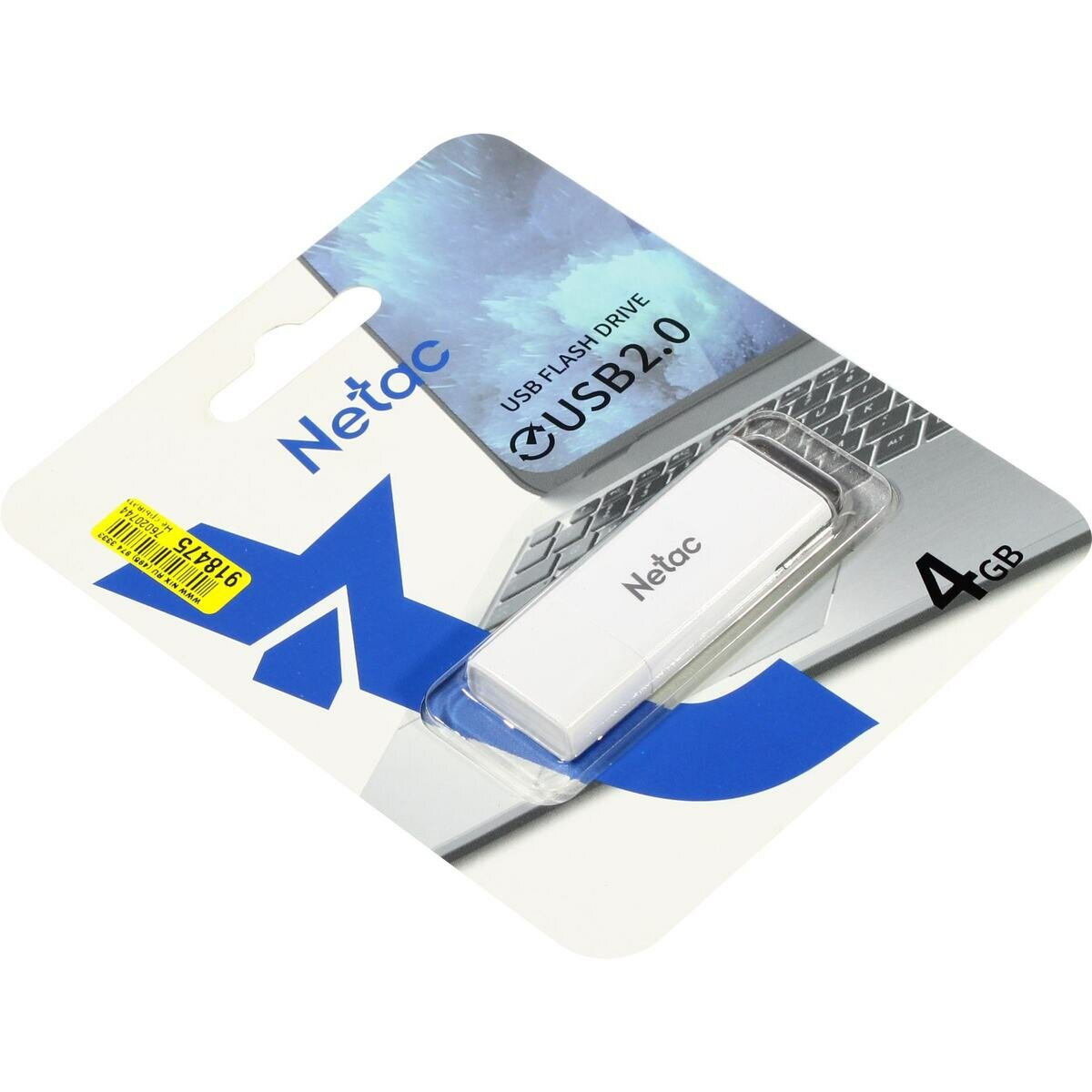 Netac NT03U185N-004G-20WH 4 Гб Glacier White