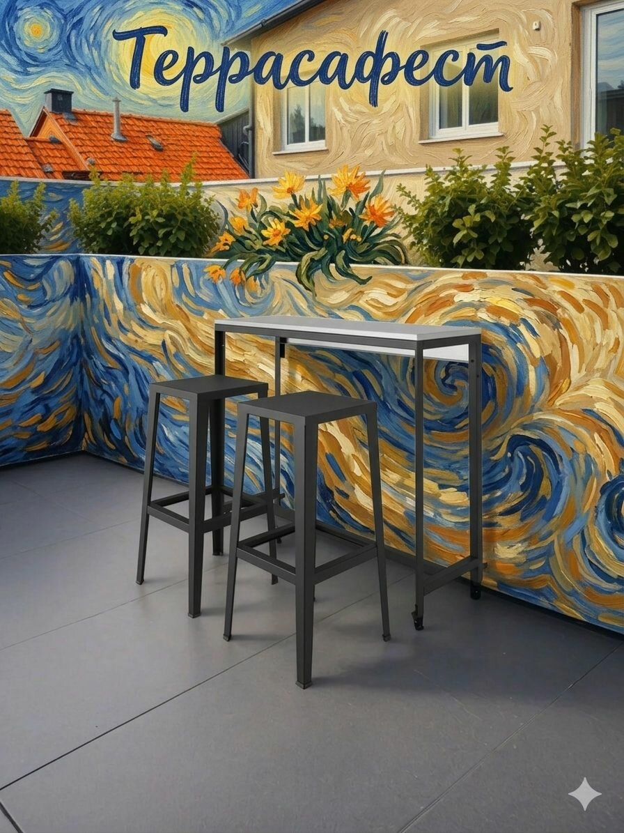 TERRASA: Набор Садовой Кухни - Комплект "СкайБар" - Уличная Модульная Кухня