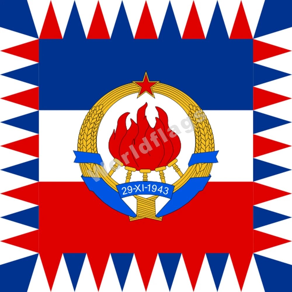 Флаг Югославии 4х4 фута ziqiang 3X3FT-90X90CM, President