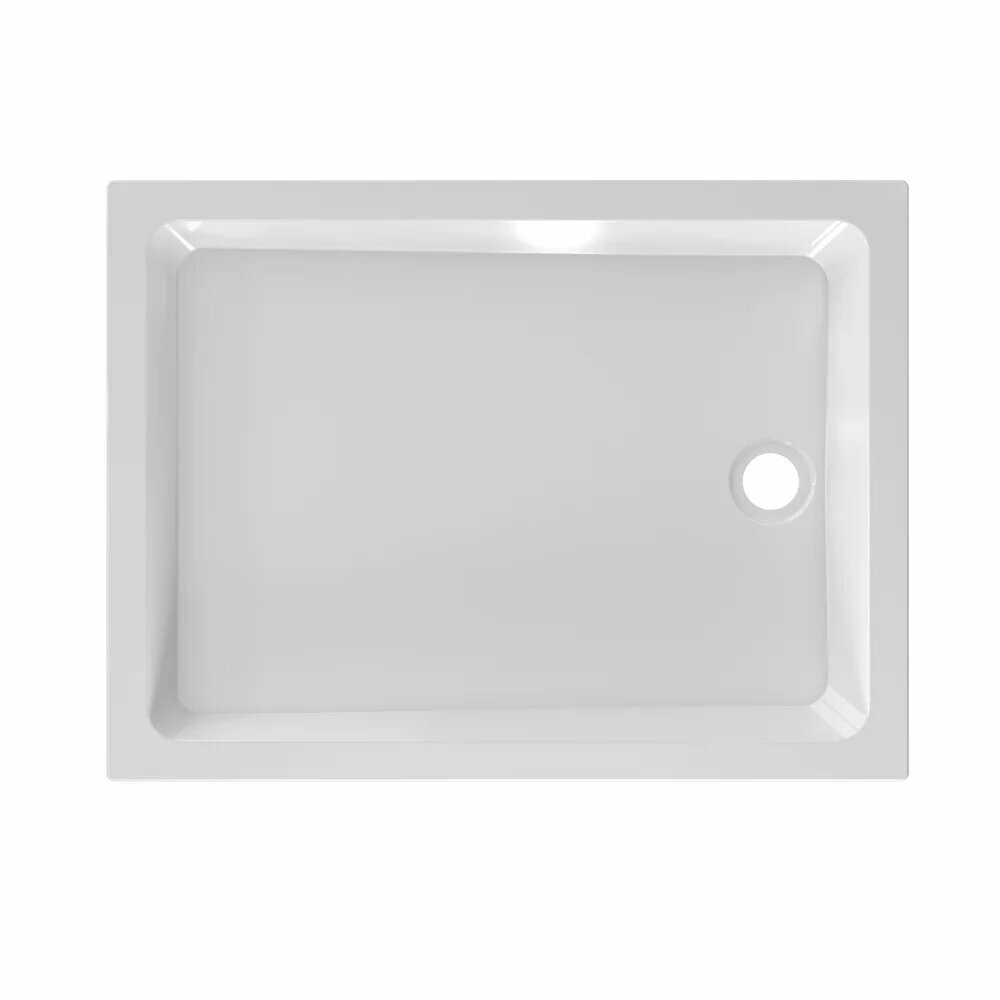 Поддон для душа DIWO Углич 100x80 см, акриловый, прямоугольный, низкий, с антискользящим покрытием, российский