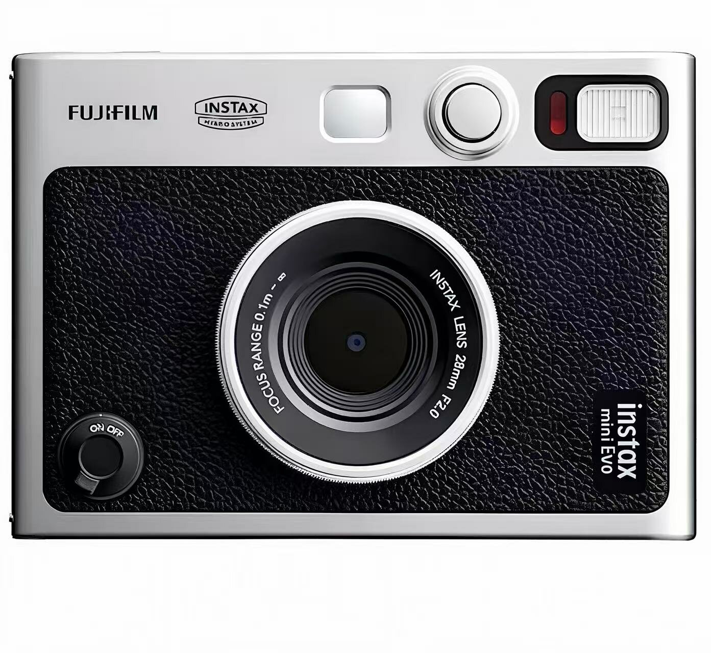 Fujifilm Instax Mini Evo Черный|Селф Камера с 100 Эффектами + Bluetooth|Мгновенная Печать 16 с