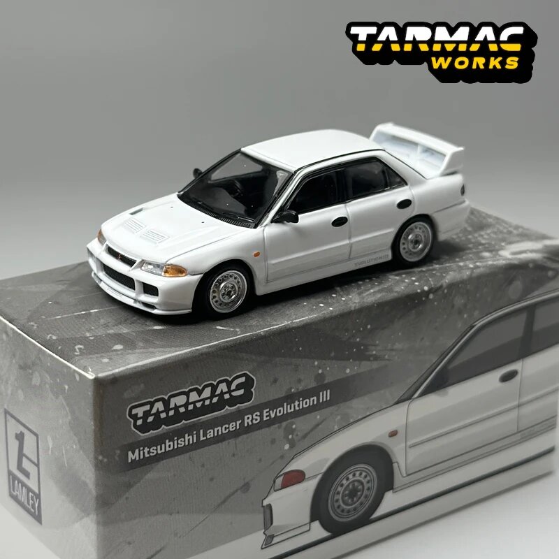 Tarmac Works 1:64 Mitsubishi Lancer RS Evo III Белый