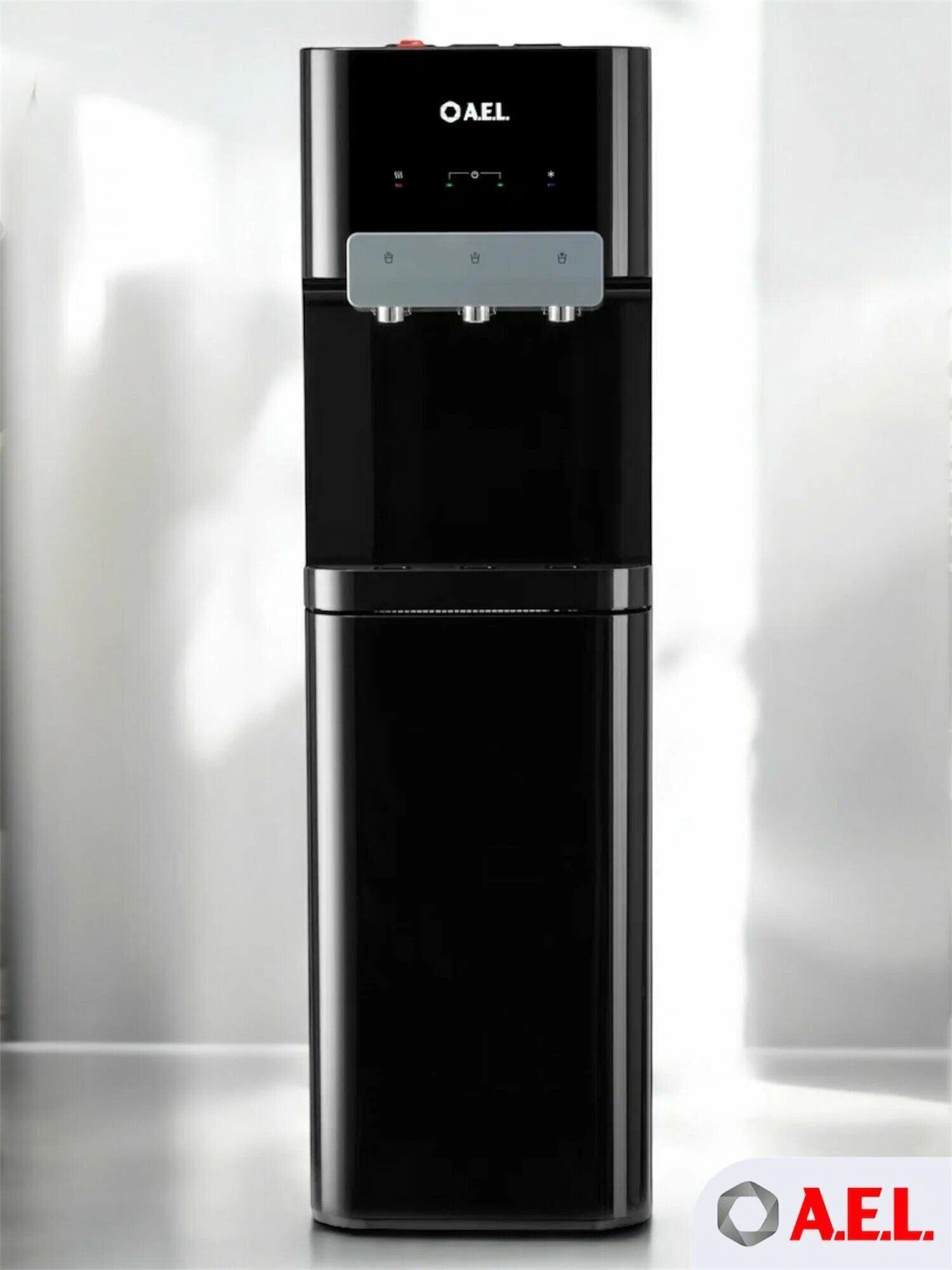 A.E.L. LC-827s black. Гарантия 12мес. Пурифайер-проточный кулер для воды.