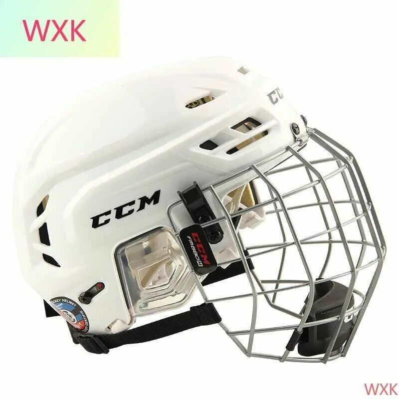 Шлемы защиты для хоккея, противоударные, воздухопроницаемые, для игроков – размер: 55-59