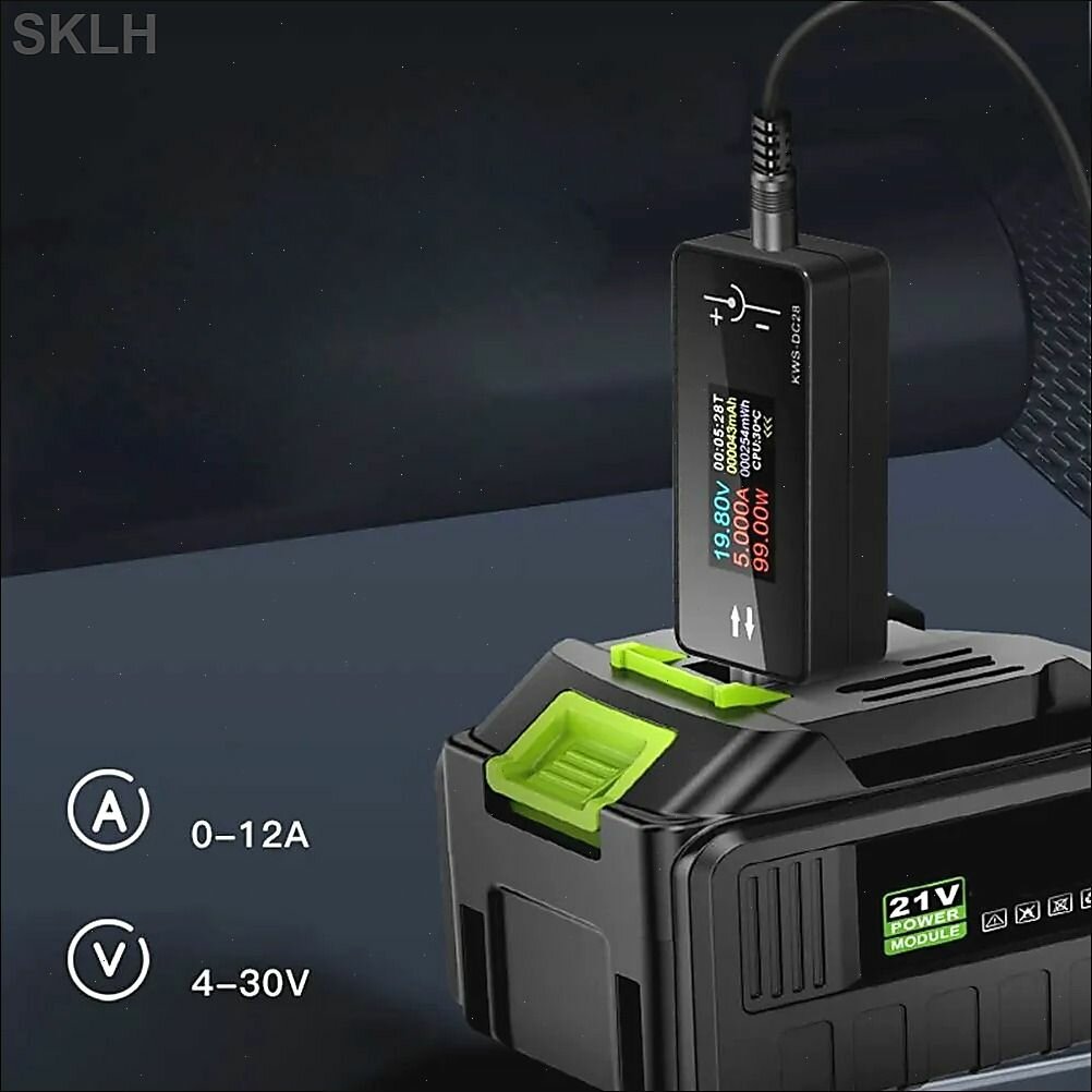 KWS-DC28 Измеритель напряжения и тока, Измеритель мощности с Цифровым дисплеем, Тестер постоянного тока