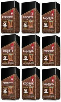 Кофе молотый в растворимом EGOISTE Special, 100 г / 9 банок