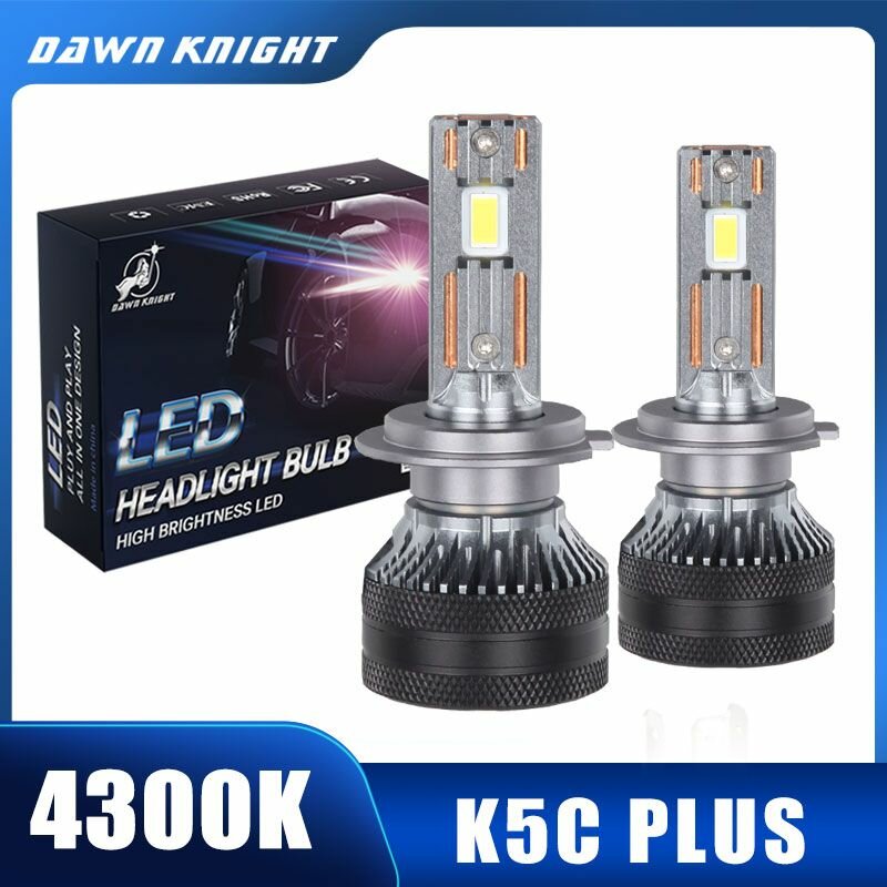 DawnKnight Лампа автомобильная H7, 4300 шт. арт. K5CPLUS43KH7