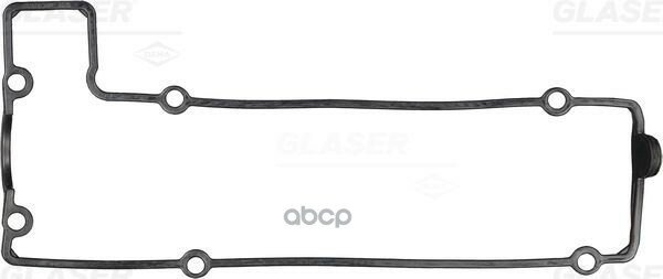Прокладка клапанной крышки ДВС MB W201, W124 2.0D 83-, T1 2.3D 88- GLASER арт. X5307701