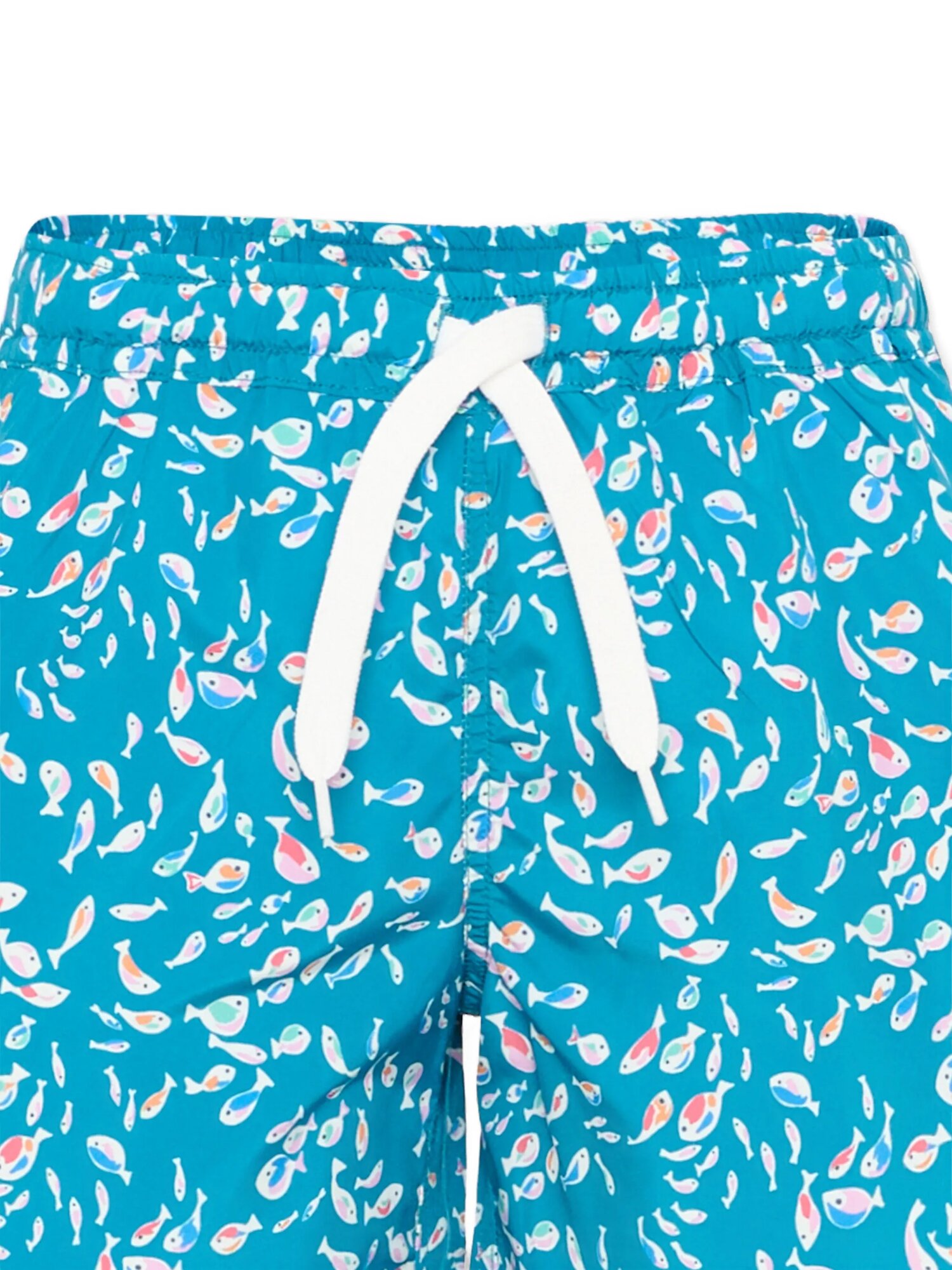Шорты для плавания pesciolino rosso Fish-print swim shorts, размер 8 лет, синий — фото 1