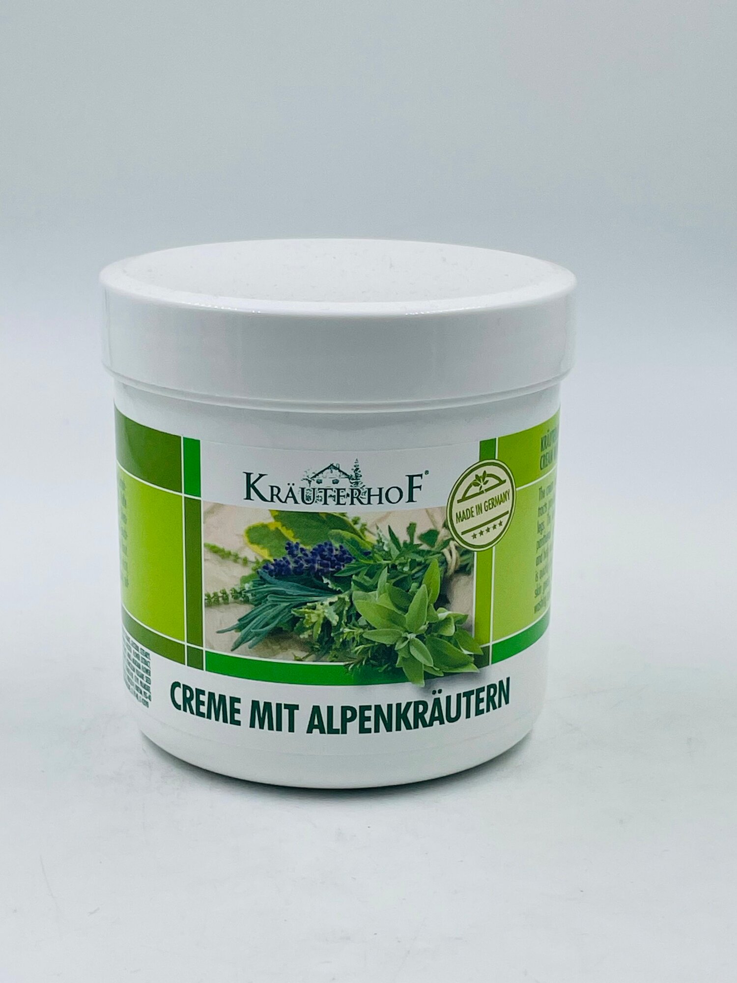 Крем для ног Krauterhof с альпийскими травами, 250 мл (Германия)