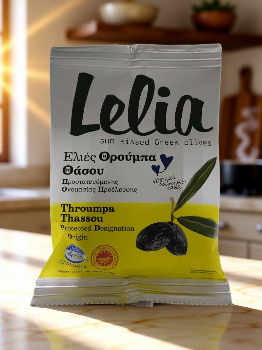 Оливки вяленые Lelia Trubes Греция 150г