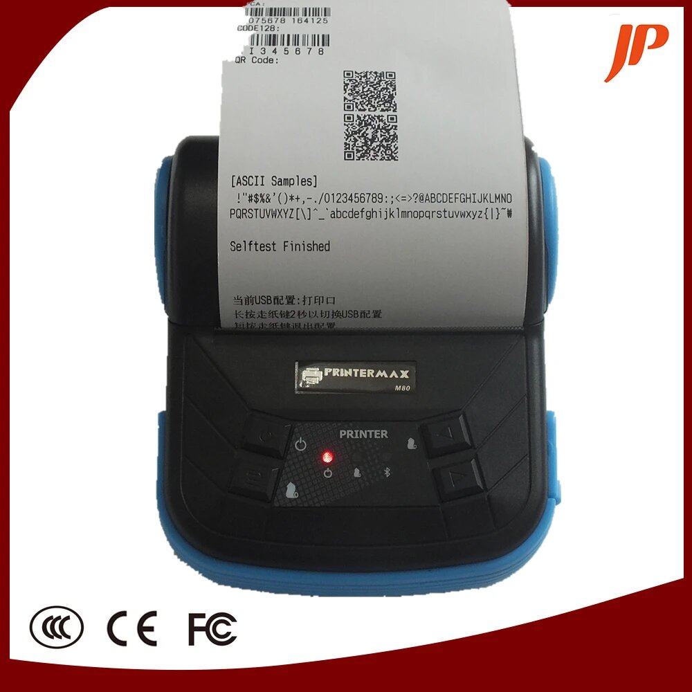 GOOJPRT MTP-3 Термопринтер Bluetooth, Blue Case, Plug Type: US Plug — фото 1