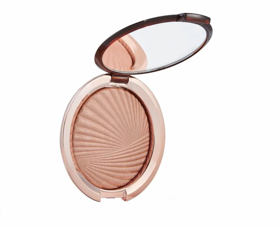 Estee Lauder Bronze Goddess Highlighting Powder Gelee Компактная пудра-хайлайтер | Solar Crush