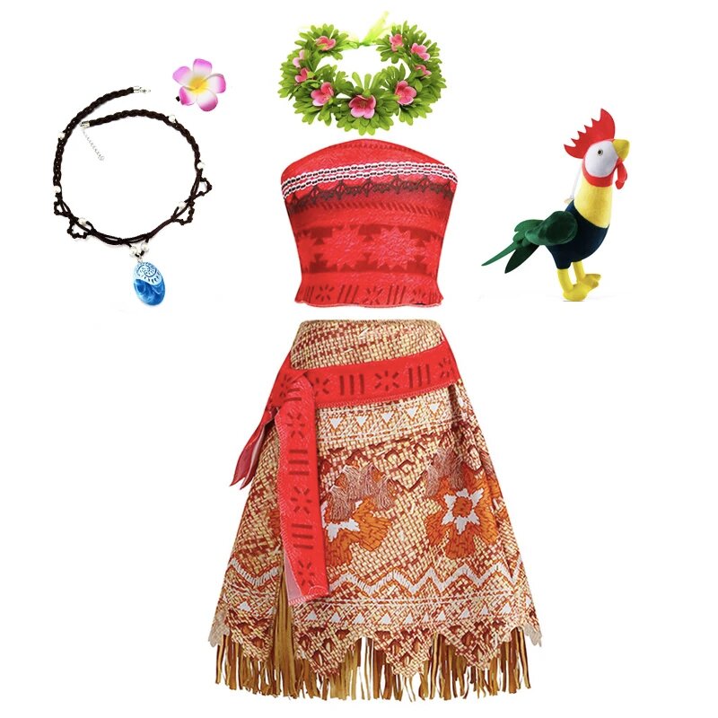 Платье Disney Moana для девочек 9-10Y (Size 150), Dress Suit4