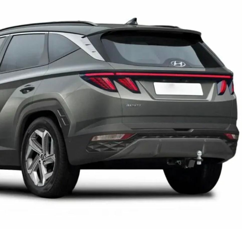 Фаркоп c электрикой Smart для Hyundai Tucson 2021- (кроме N-Line), KIA Sportage 2022-, шар E, 2000/75 кг, F.2314.002