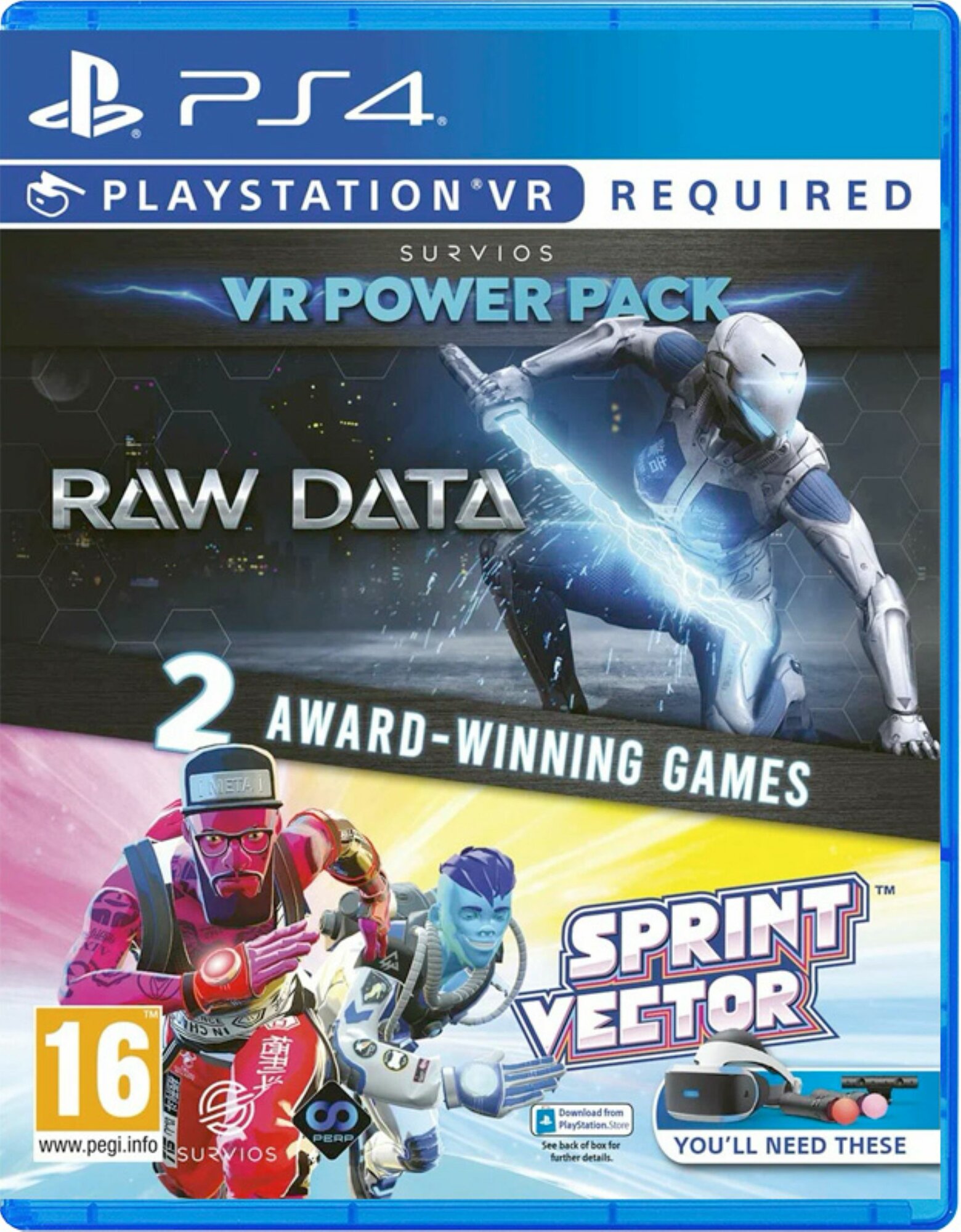 Survios VR Power Pack (только для PS VR) (Игра на диске) (PS4)