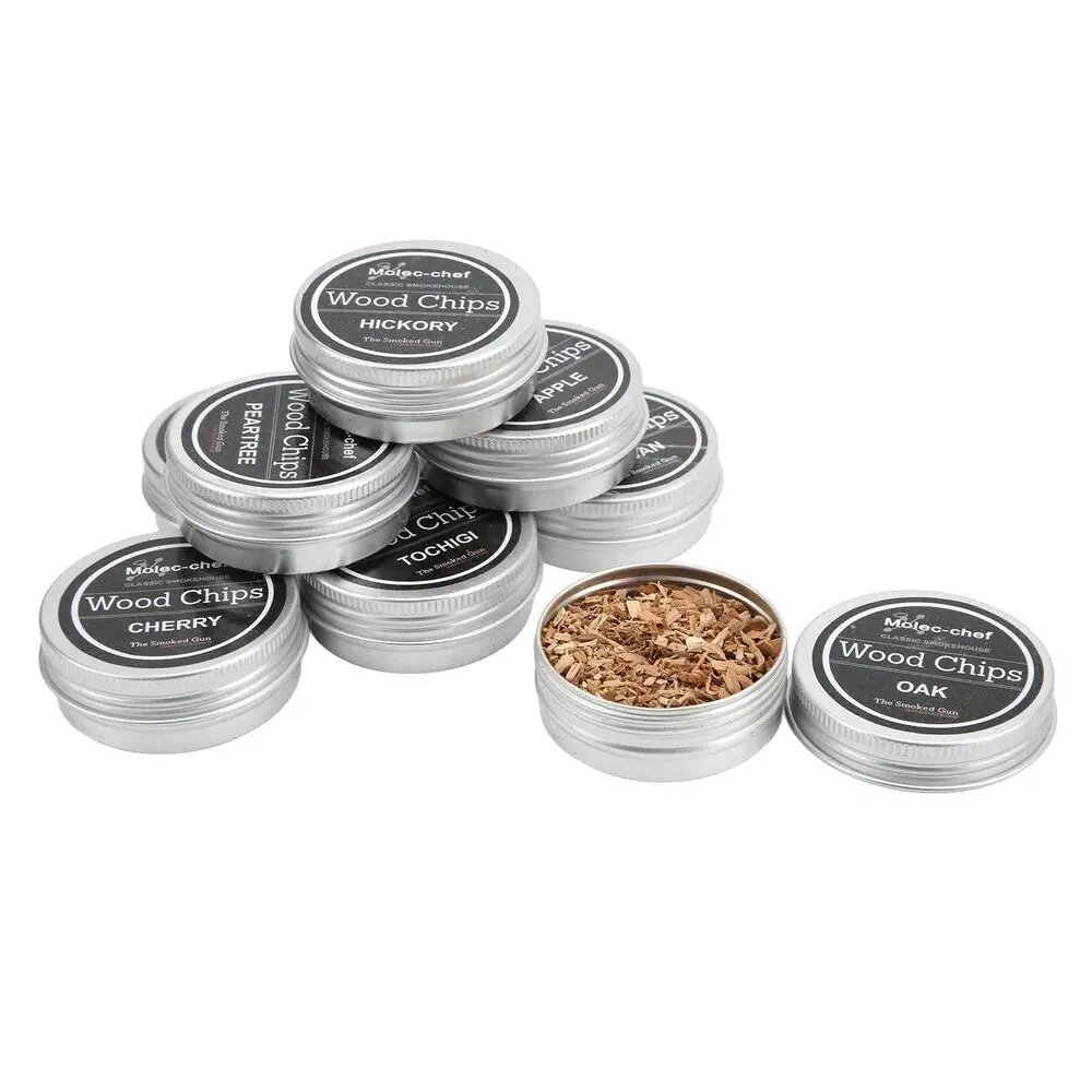 8 штук щепы для копчения коктейлей и виски