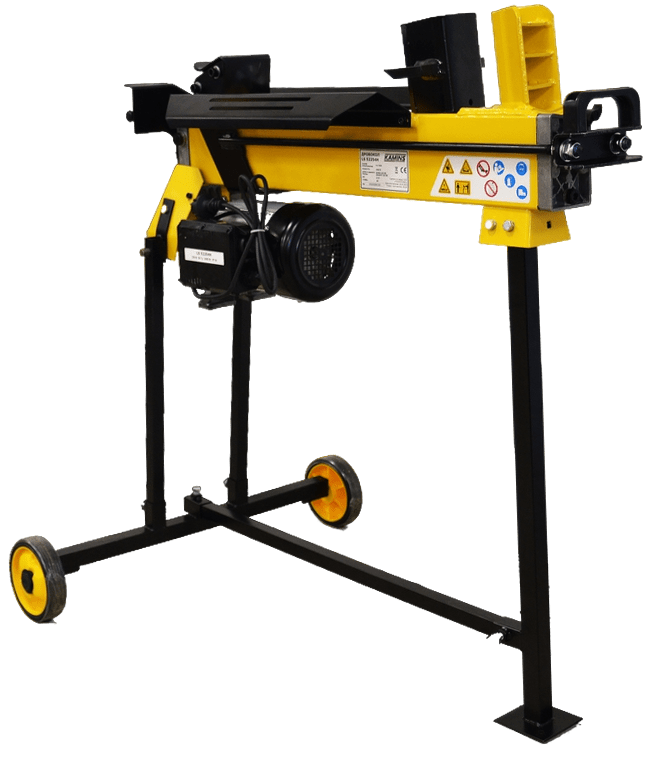 Дровокол Kamins LS52254H, мощность 2400 Вт, усилие 5 т, со стойкой