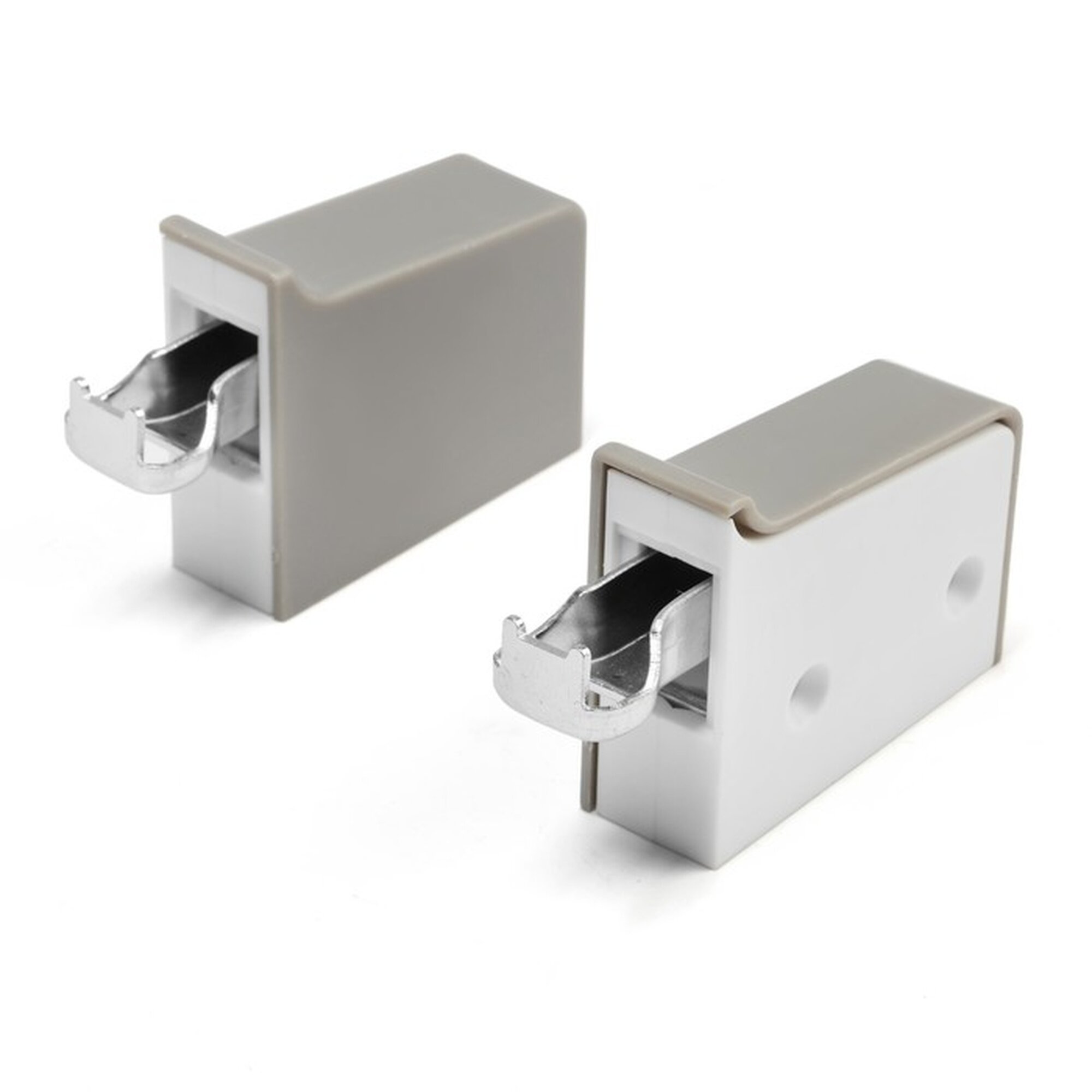 Навес мебельный для кухон. шкафов “P02“, цвет серый, нагр.100 кг. на пару, набор 2 шт